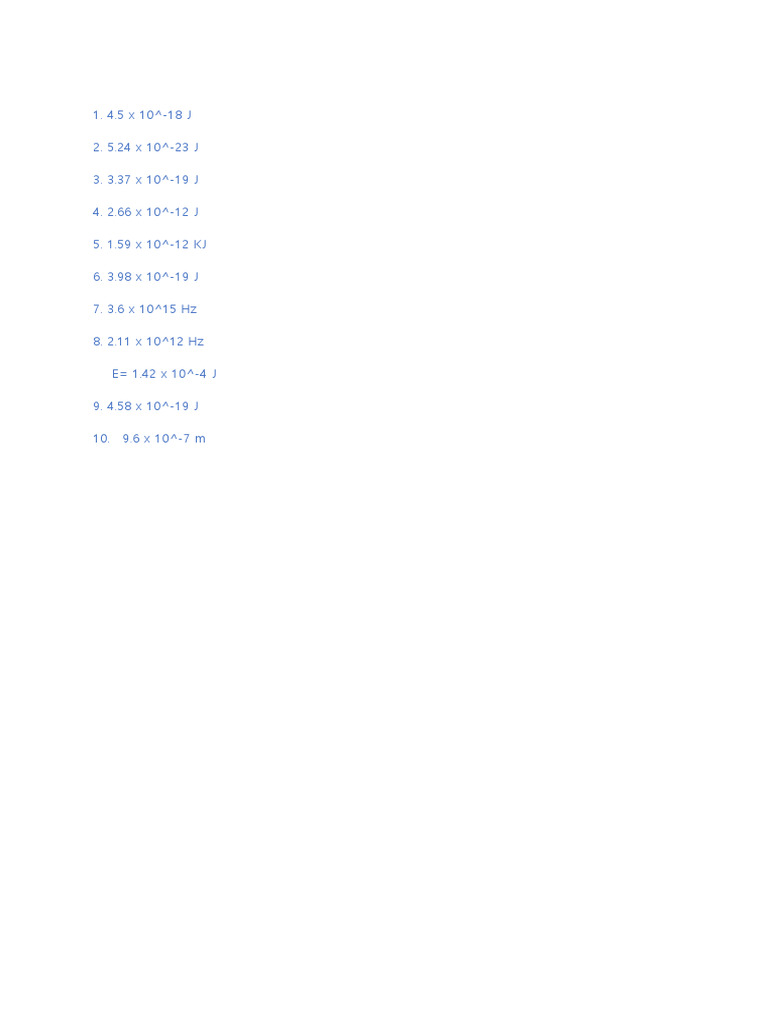 Plank's Equation | PDF