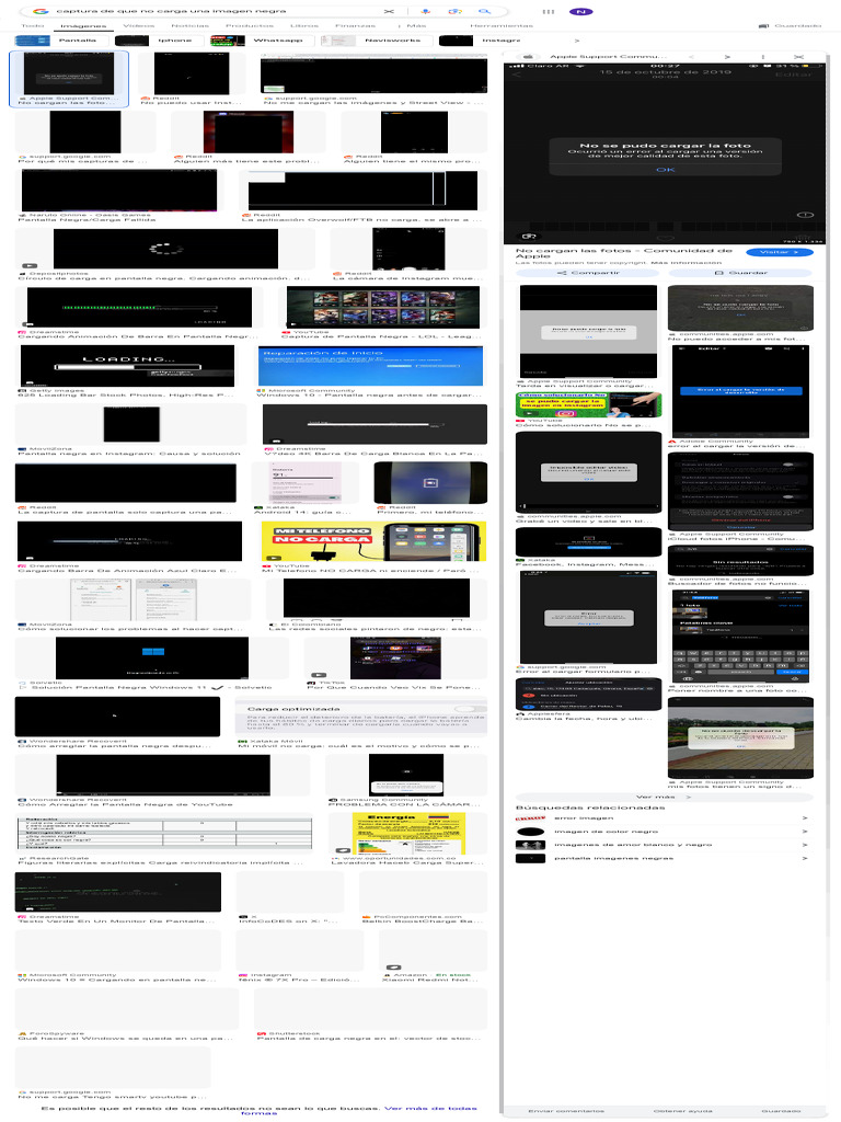 Captura de Que No Carga Una Imagen Negra - Buscar Con Google | PDF | Yo ...
