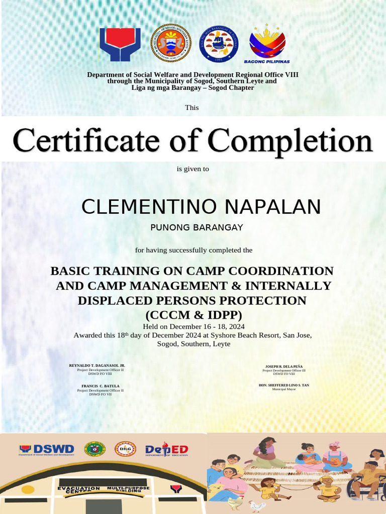 Certificate of Completion | PDF