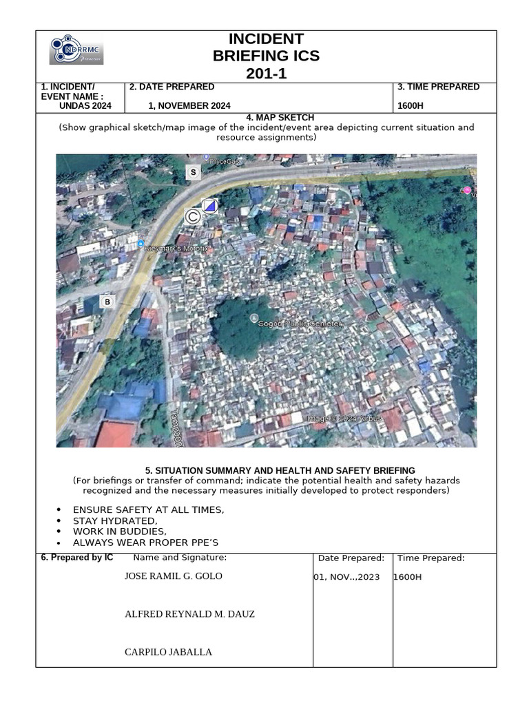 Iap Undas 2024 (Nov. 2,2024) | PDF | Paramedic | Public Safety