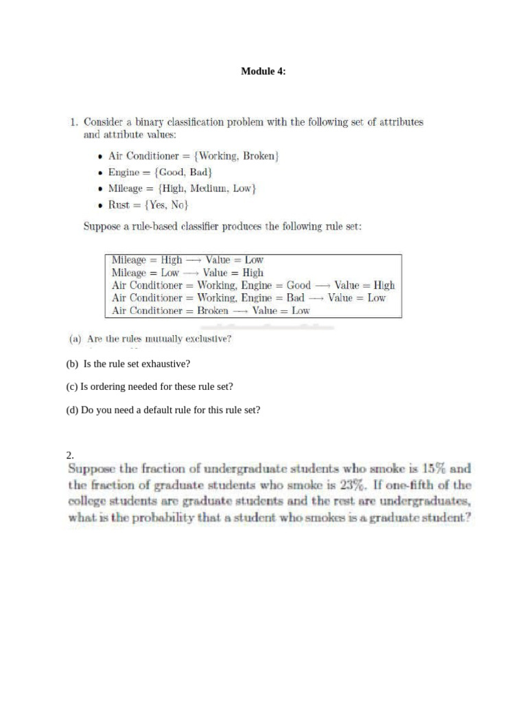 Bayesian Classifier and Rule-Based Analysis | PDF | Cluster Analysis | Statistical Classification