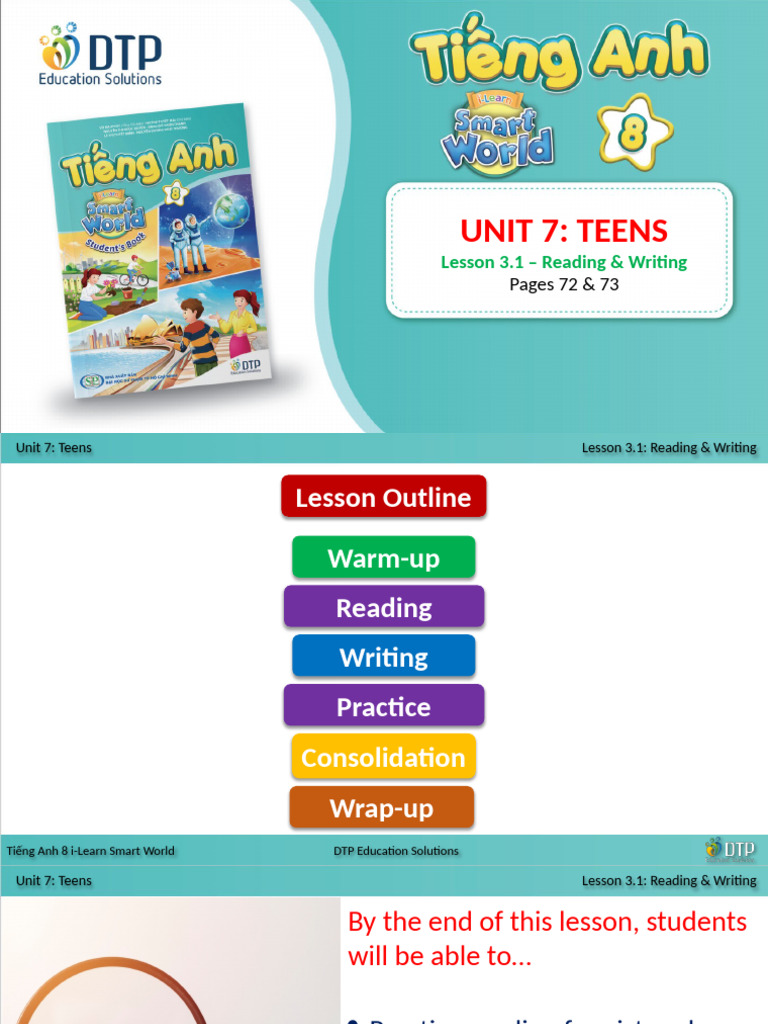 Unit 7 - Lesson 3.1 - Reading & Writing - Pages 72 & 73 | PDF ...