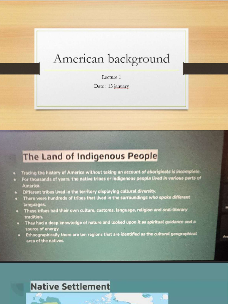 American Literature Notes | PDF