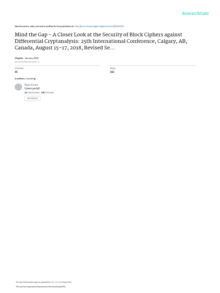 2018-689 | PDF | Secure Communication | Espionage Techniques
