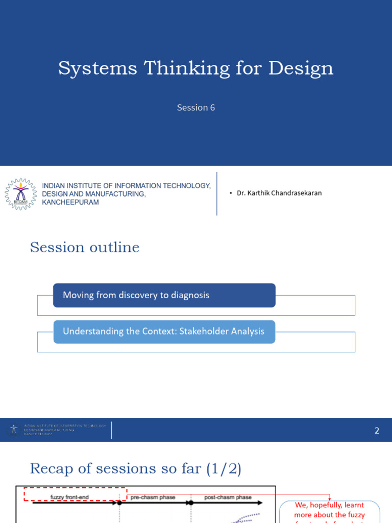Systems Thinking - Session 6 | PDF | Databases | Stakeholder (Corporate)
