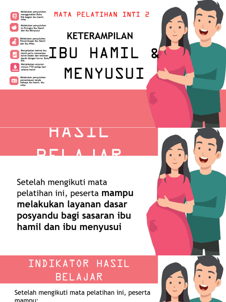 MPI 2 Keterampilan Ibu Hamil Menyusui | PDF