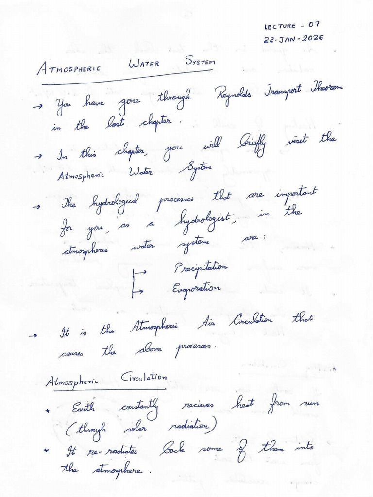 Lecture07_22Jan25 | PDF