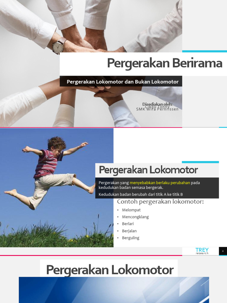 2 Pergerakan Lokomotor Dan Bukan Lokomotor | PDF
