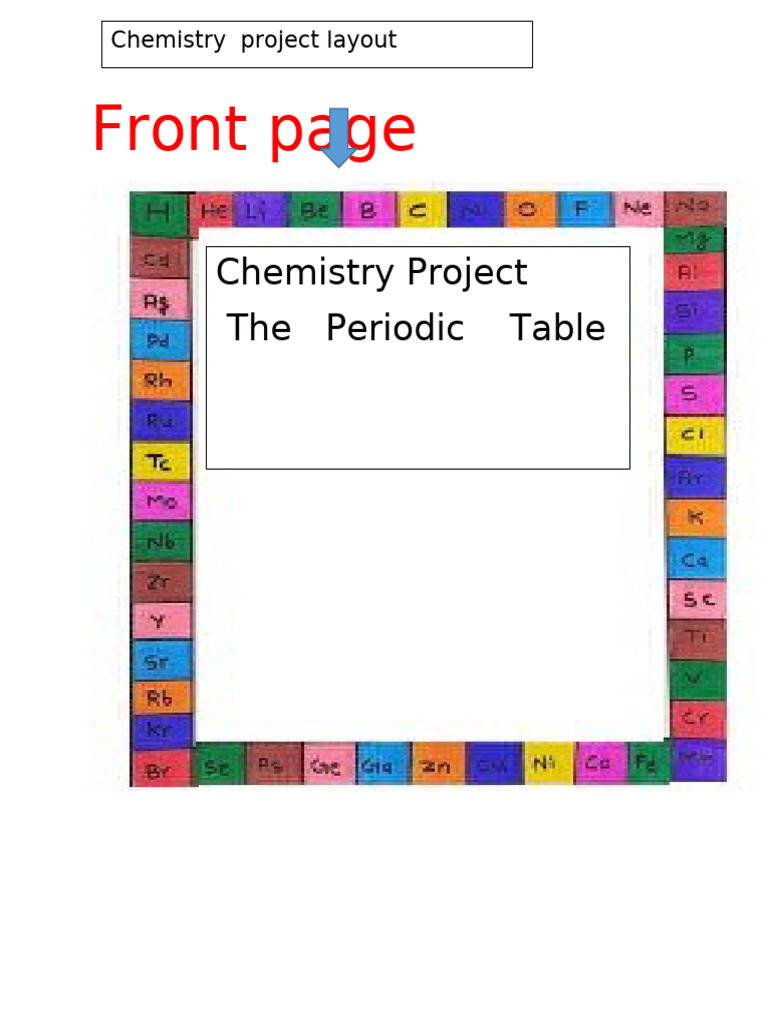 CHEM CH 13 PROJECT LAYOUT | PDF
