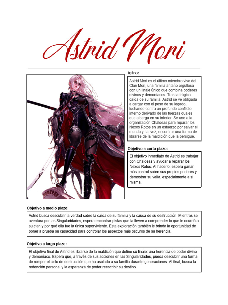 Astrid Mori | PDF