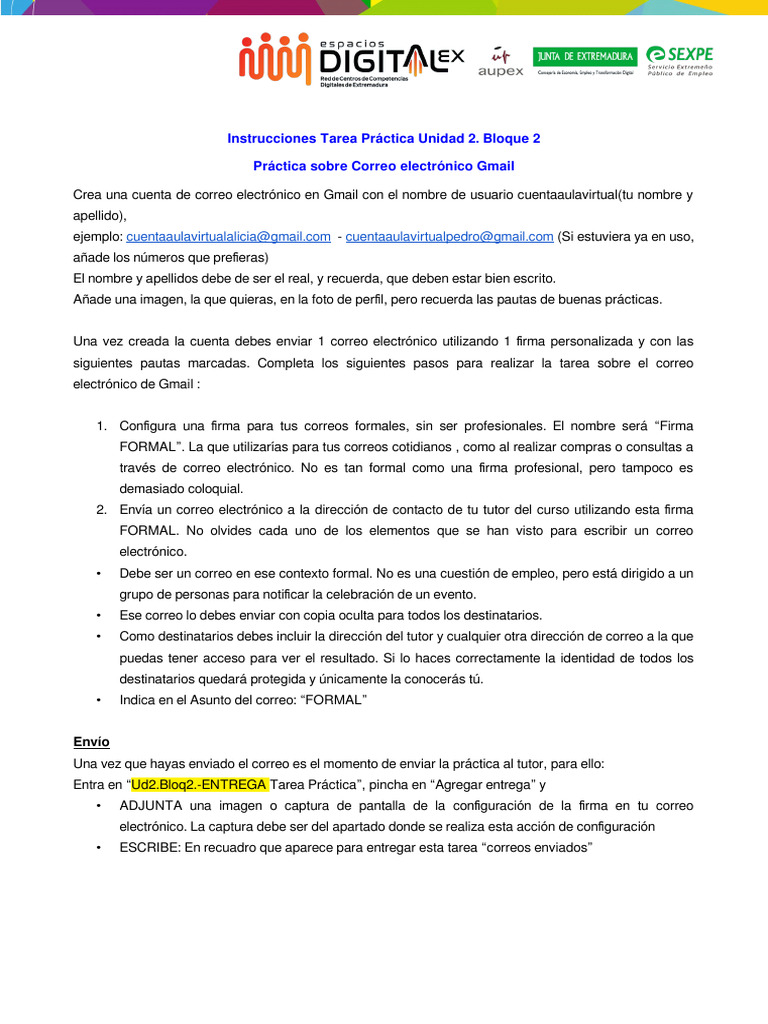 TareaPráctica Unidad 2 Bloque2 | PDF