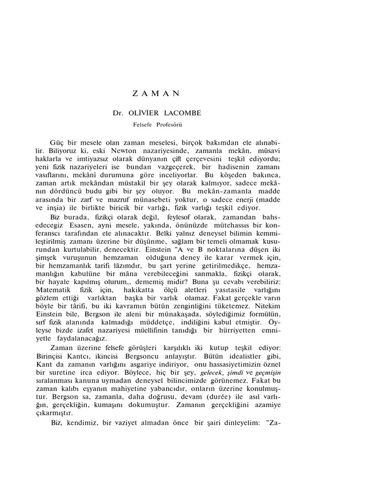 Zaman | PDF