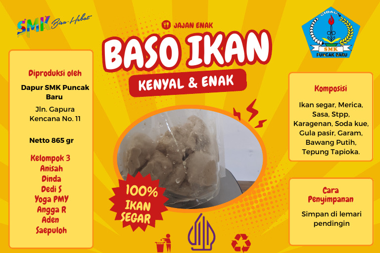 Label Kemasan Kuning Basreng Pedas - 20250207 - 132733 - 0000 | PDF