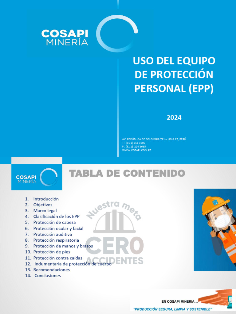 Guía de Uso de EPP para Trabajadores | PDF | Guante