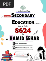 Assignment Title Page For Aiou Assignment | PDF