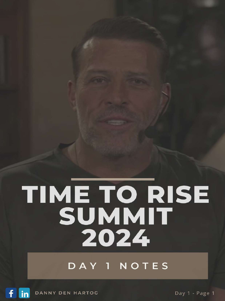 Tony Robbbin Master Guide | PDF