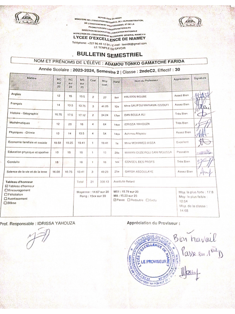 Bulletin Seconde C | PDF