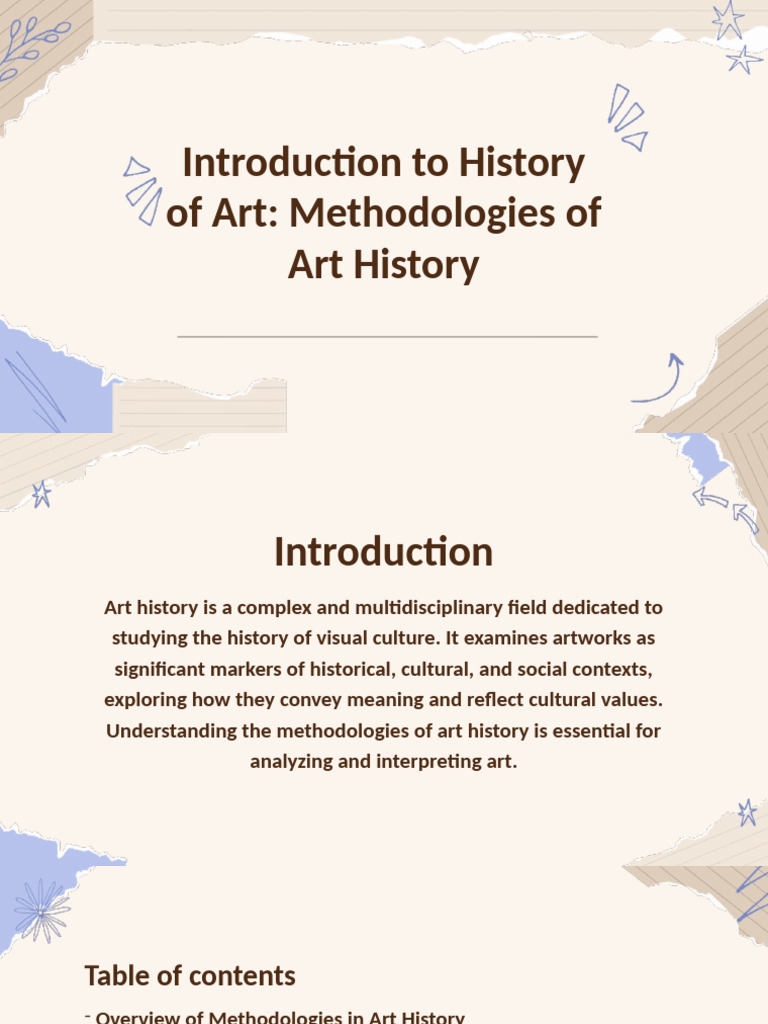 Methodologies of Art History | PDF | Art History | Methodology