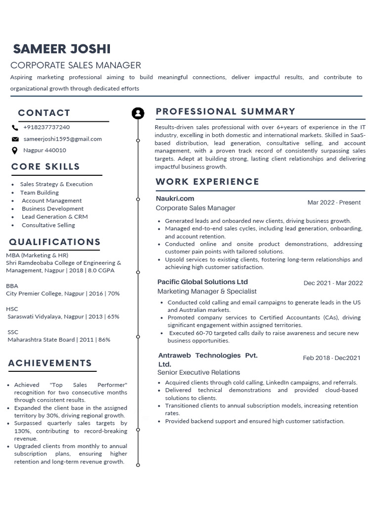 Sameer Sandip Joshi - Pegasus HR | PDF | Marketing | Economies