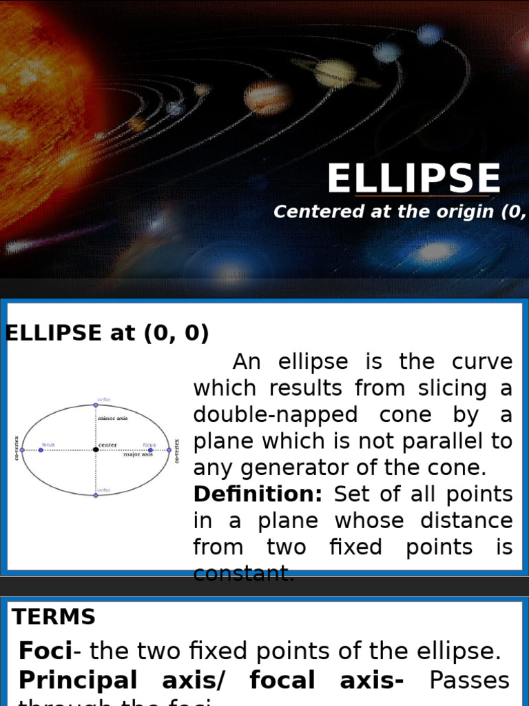 LESSON-5 | PDF | Ellipse | Elementary Geometry