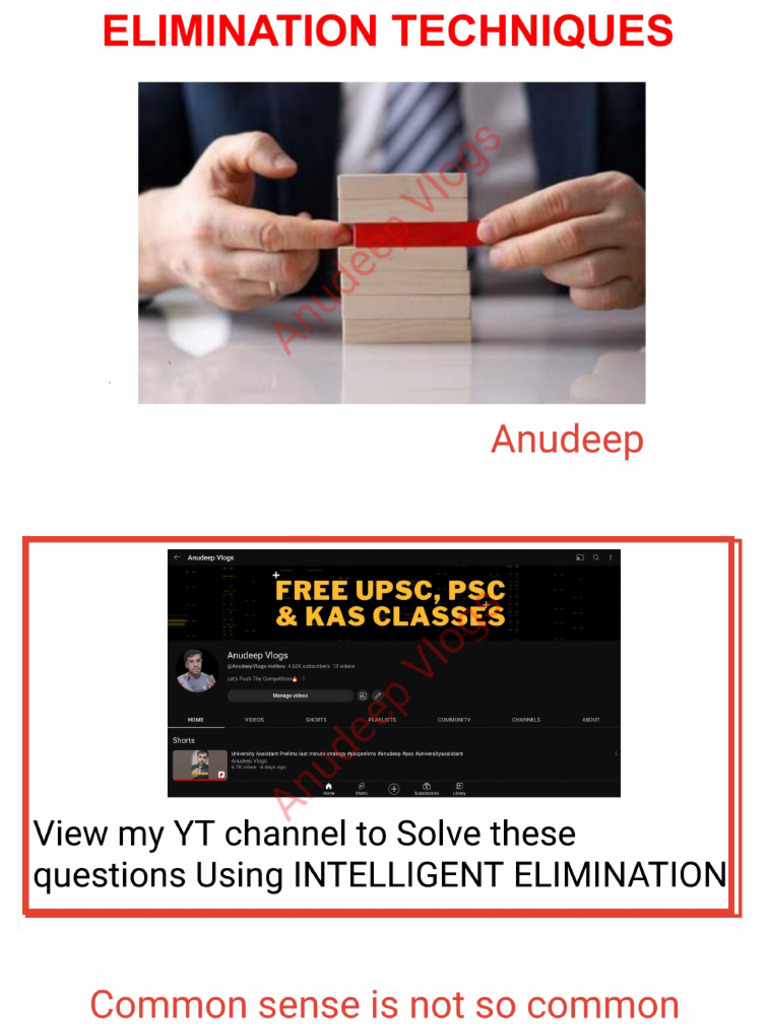 UA Anudeep Vlogs | PDF