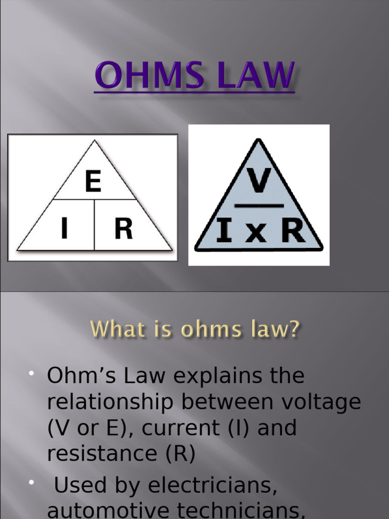 Ohms Law 4 | PDF