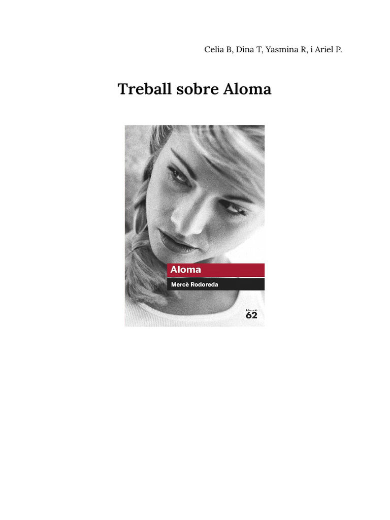Comentari Aloma Amor-2 | PDF