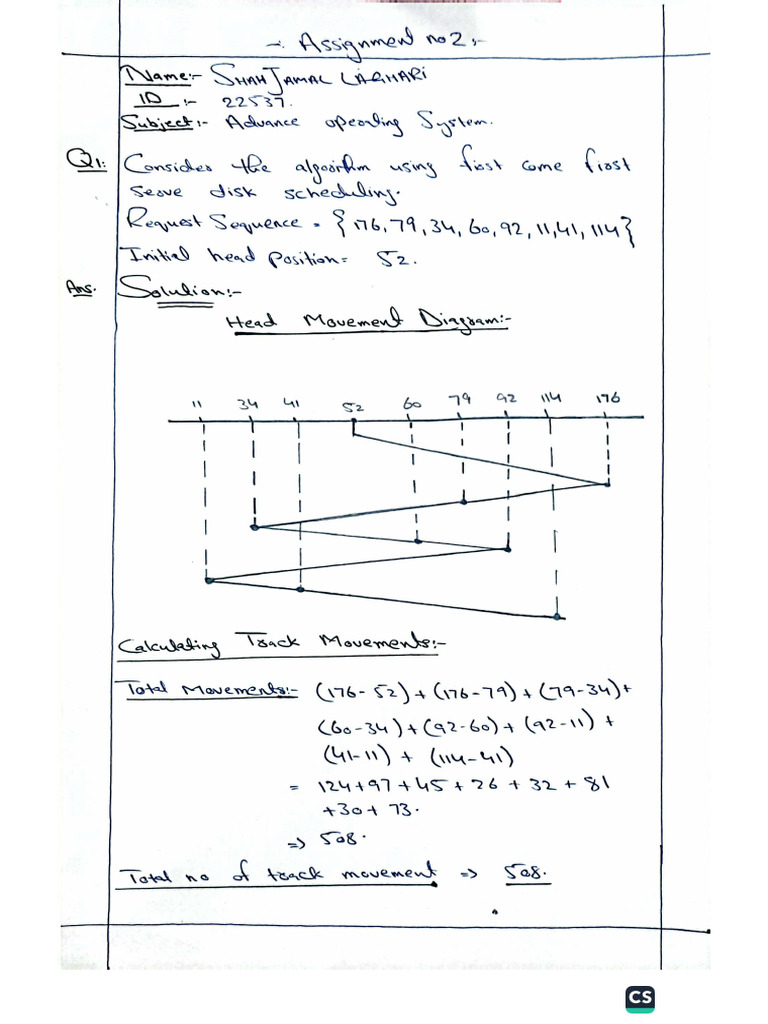 AOS Assignment 2 | PDF