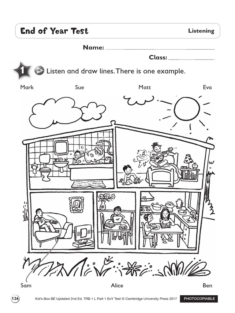 Teachers Resource Book End of Year Test | PDF