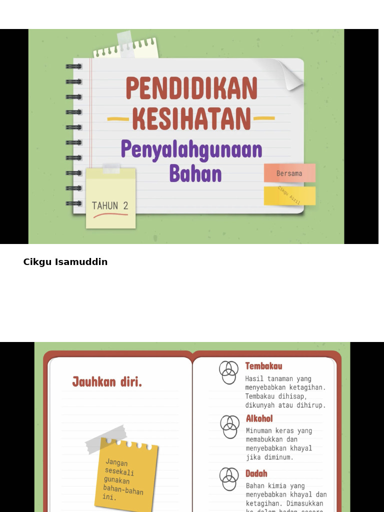 Nota PJK Tahun 2 | PDF