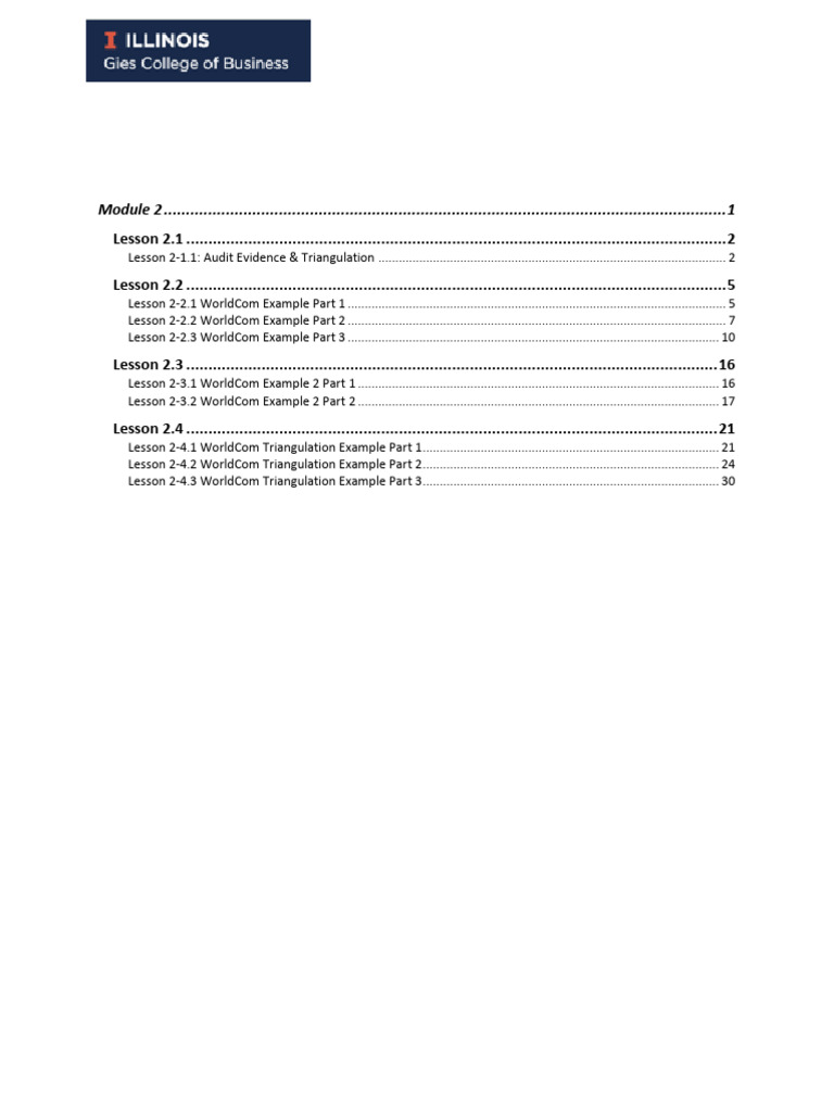 Transcript ACCY 504 Auditing II Module 2 | PDF | Debits And Credits ...