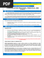 Purposive Communication Module | PDF | Communication | Nonverbal Communication