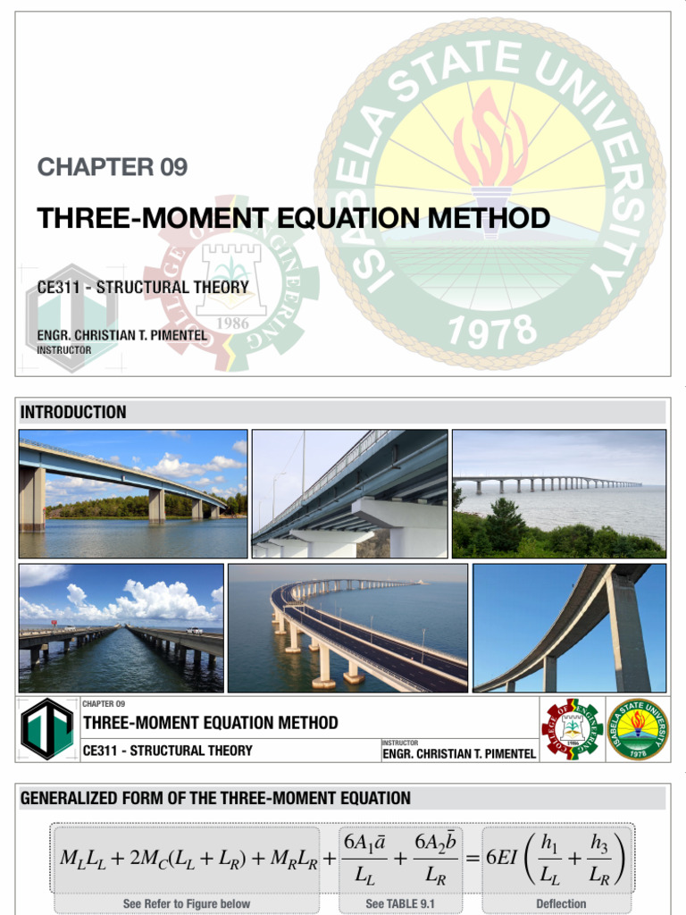 Chapter 05 Three Moment Equation Method | PDF