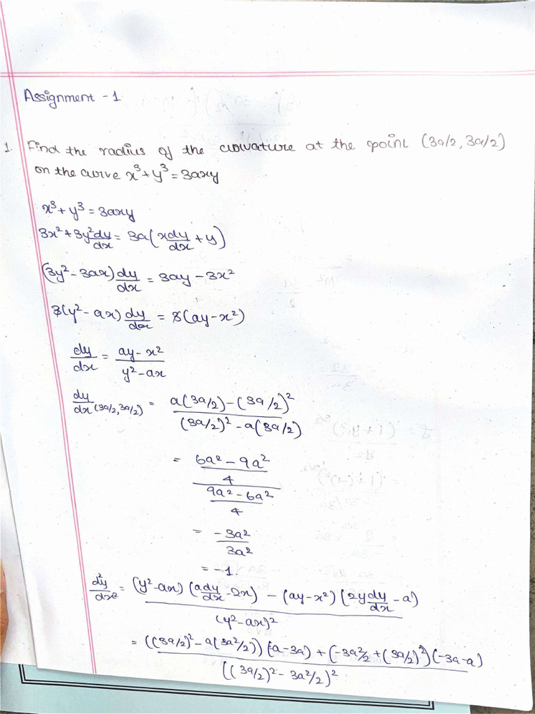 Math Assignment 1 | PDF
