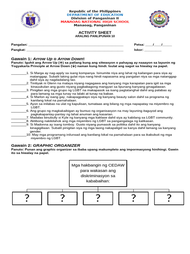 AP10 Activity-Sheet Module-7 | PDF