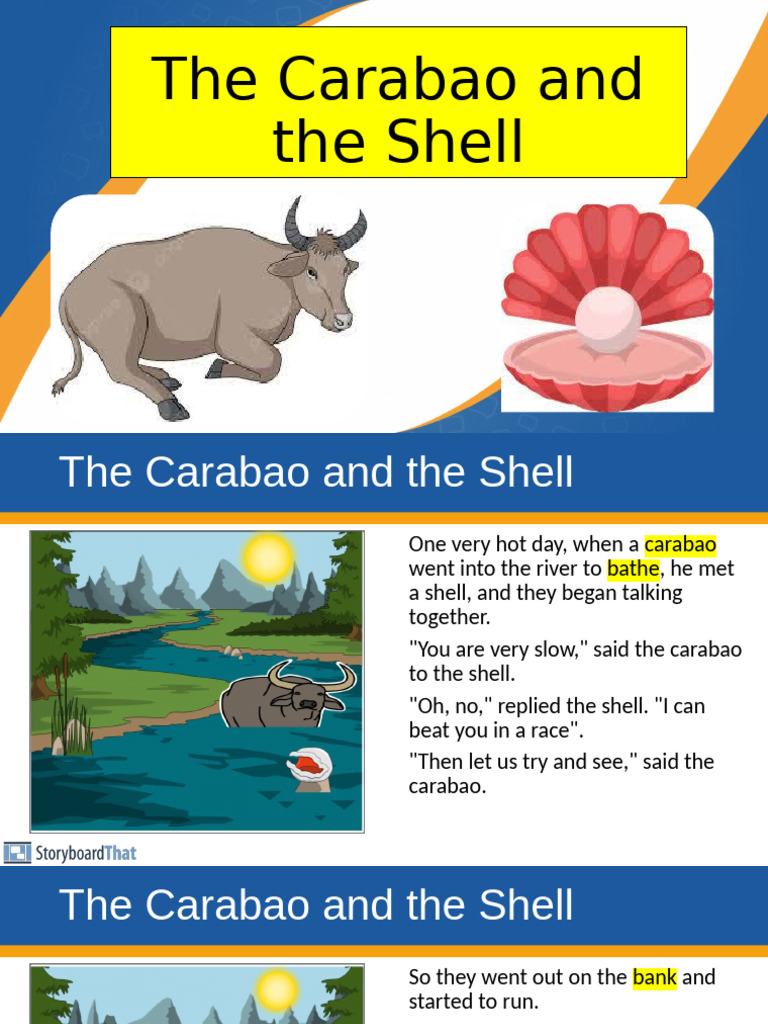 The Carabao and the Shell: A Fable | PDF
