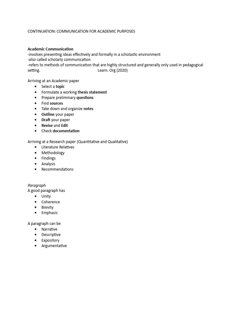 2nd Topic Continuation 1 | PDF