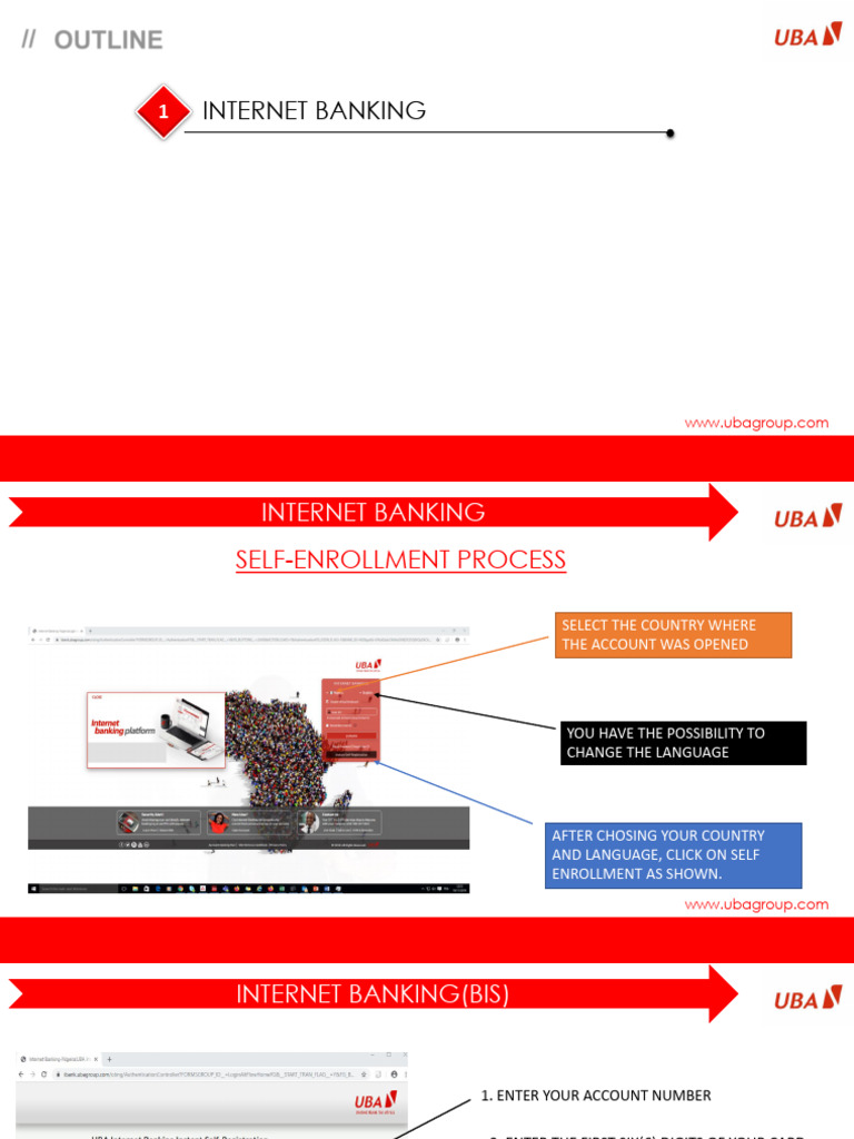UBA Online Banking Registration Guide | PDF