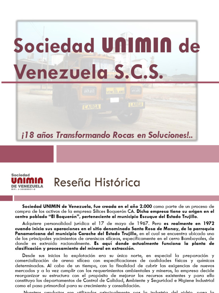 Productos Silice Unimin 2018 - 0 | PDF | Lentes | Minería