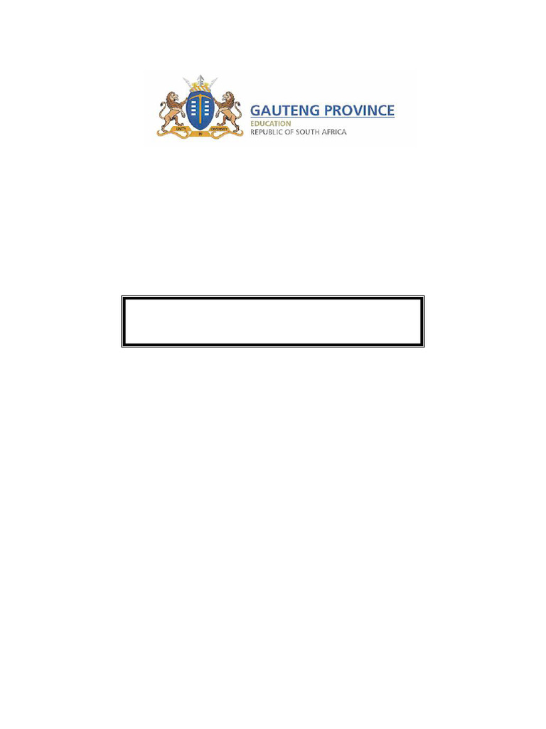 GR 9 Mathematics Afr 2018 | PDF