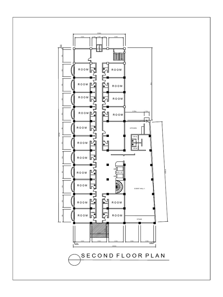 5-Unit Apartment Building Layout | PDF