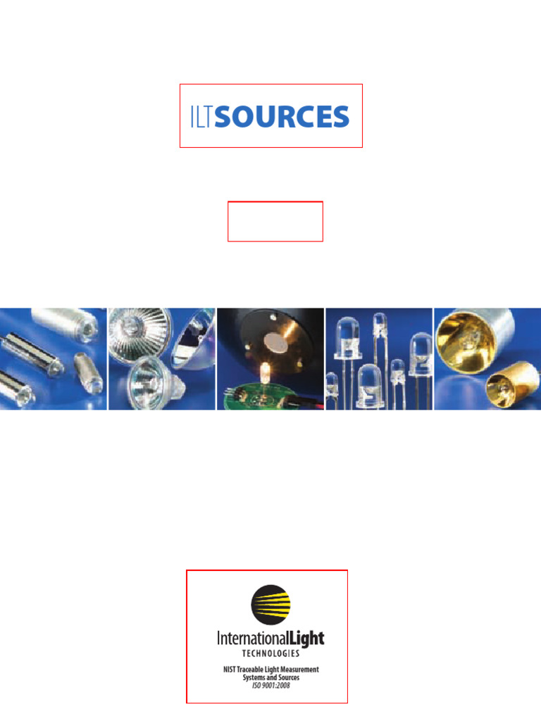 Ilt Sources Catalog | PDF | Incandescent Light Bulb | Lighting
