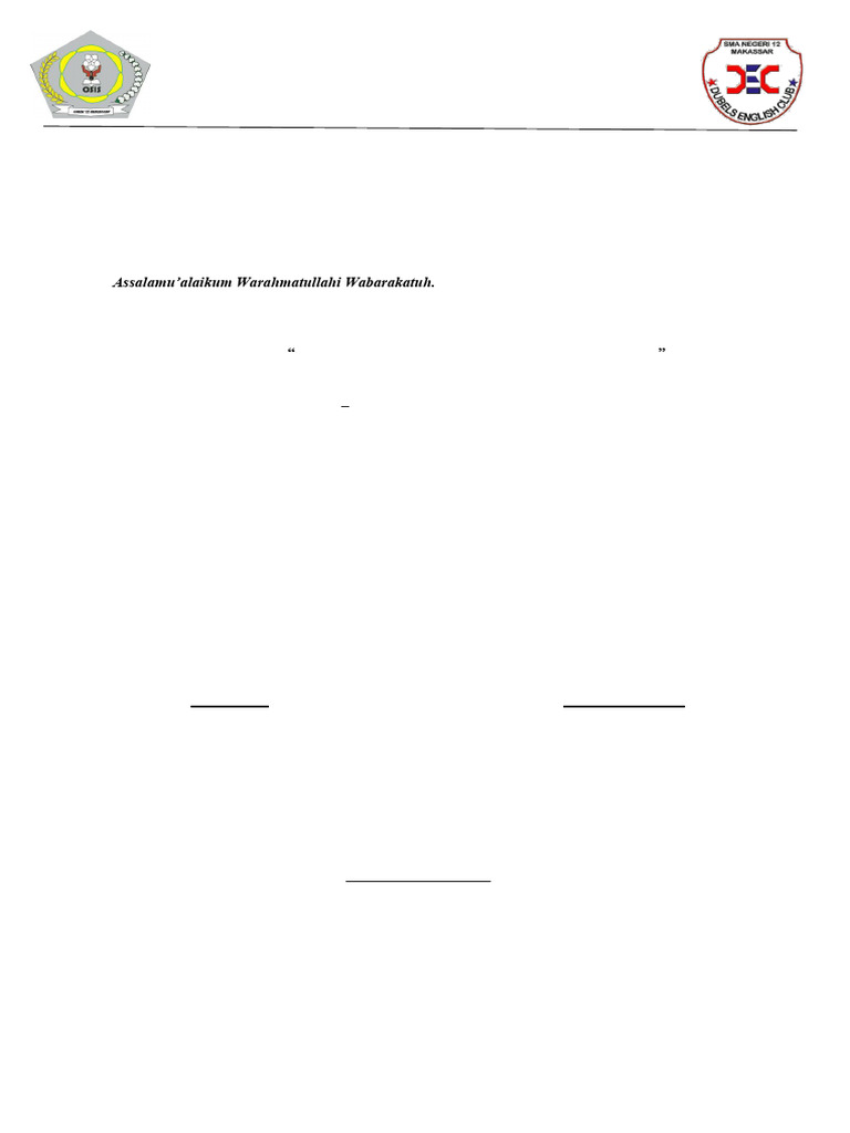 005.surat - Rekom - Osis - Raker - DEC - 2023-2024 (1) (1) Fixed | PDF