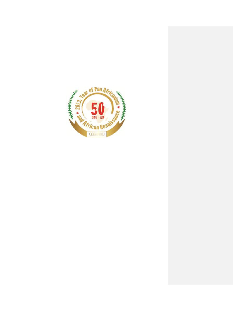 Agenda 2063 - First Ten Year Plan | PDF | African Union | Africa