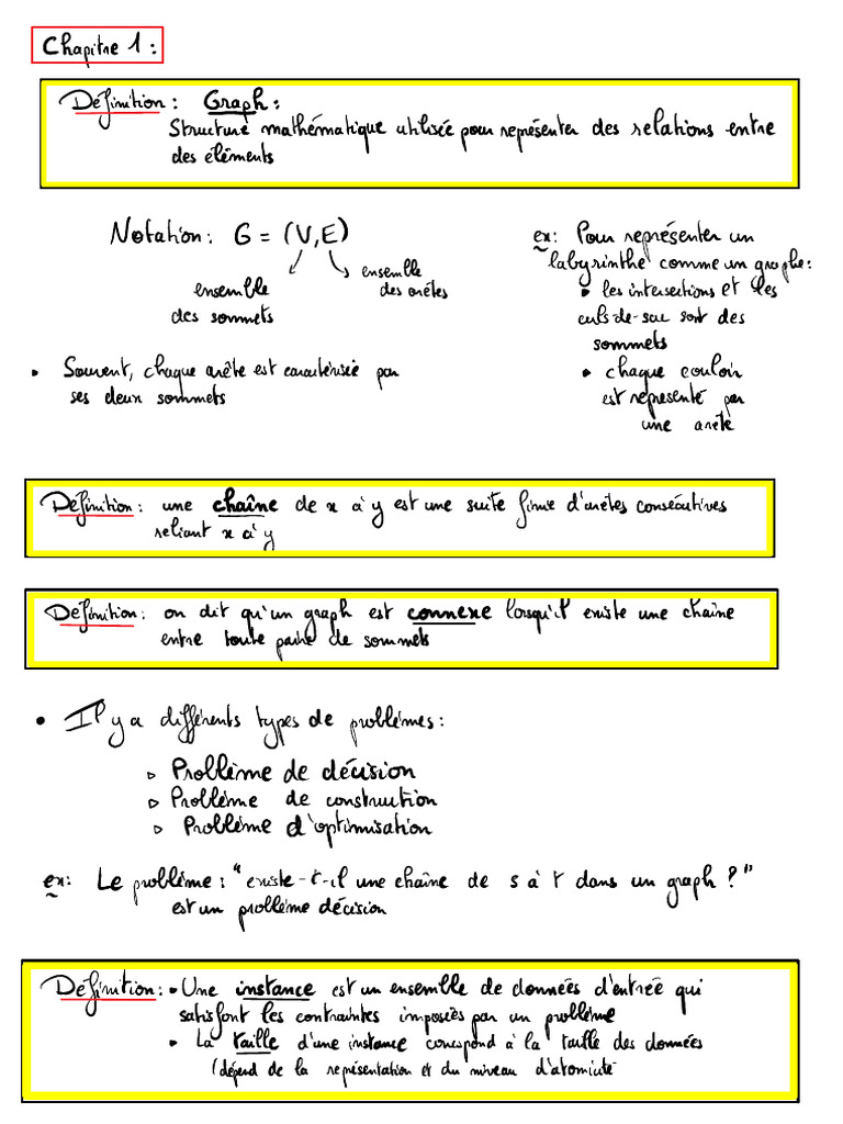 Cours Algo Manuscrit | PDF