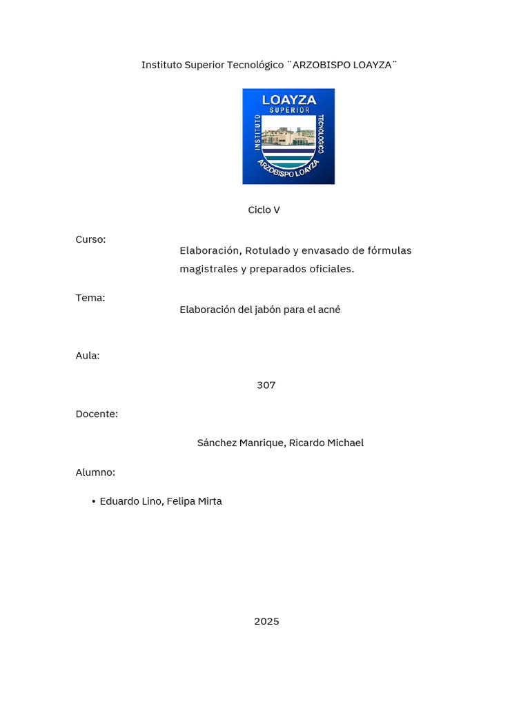 Jabón para el Acné: Elaboración y Eficacia | PDF | Jabón