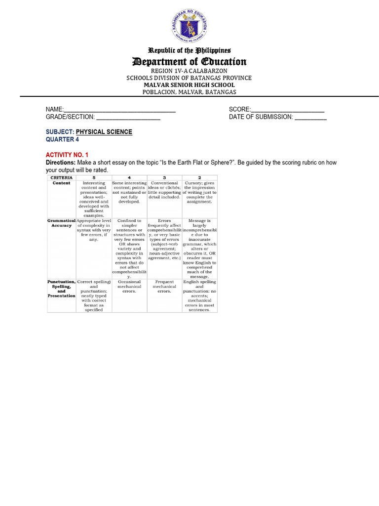 Modular Activities | PDF