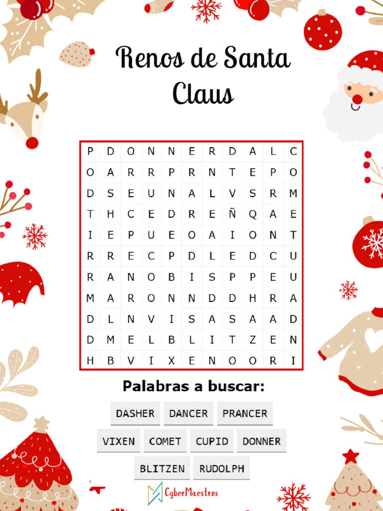 Renos de Santa Claus | PDF