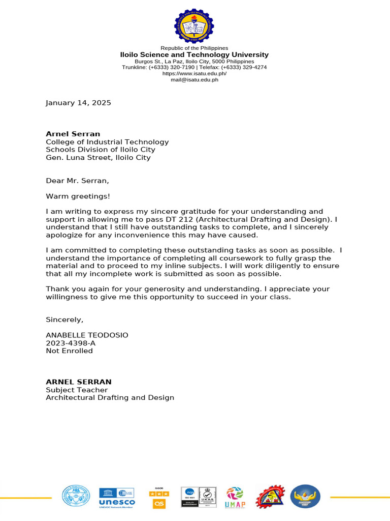 EDITED Invitation Letter For The Resource Speakers | PDF