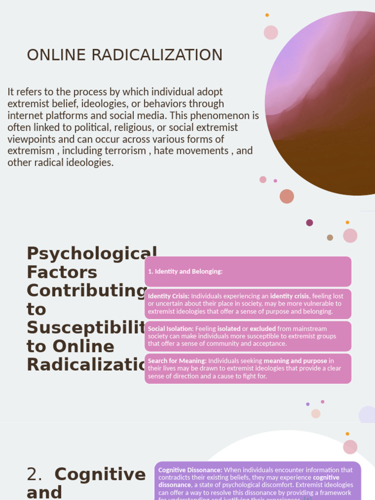 Online Radicalization | PDF | Extremism | Artificial Intelligence